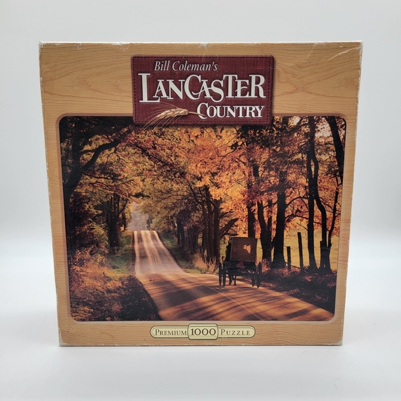 Hasbro | Toys | Bill Colemans Lancaster Country 00 Piece Puzzle | Poshmark